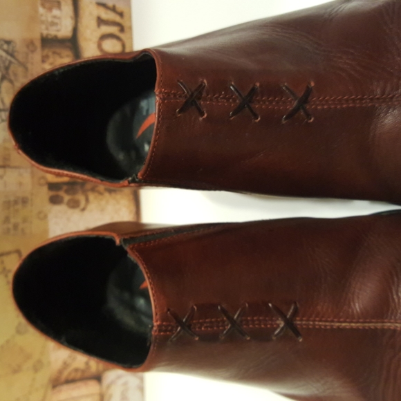 PIKOLINOS | Shoes | Pikolinos Spanish Genuine Leather Red Brown Ankle ...